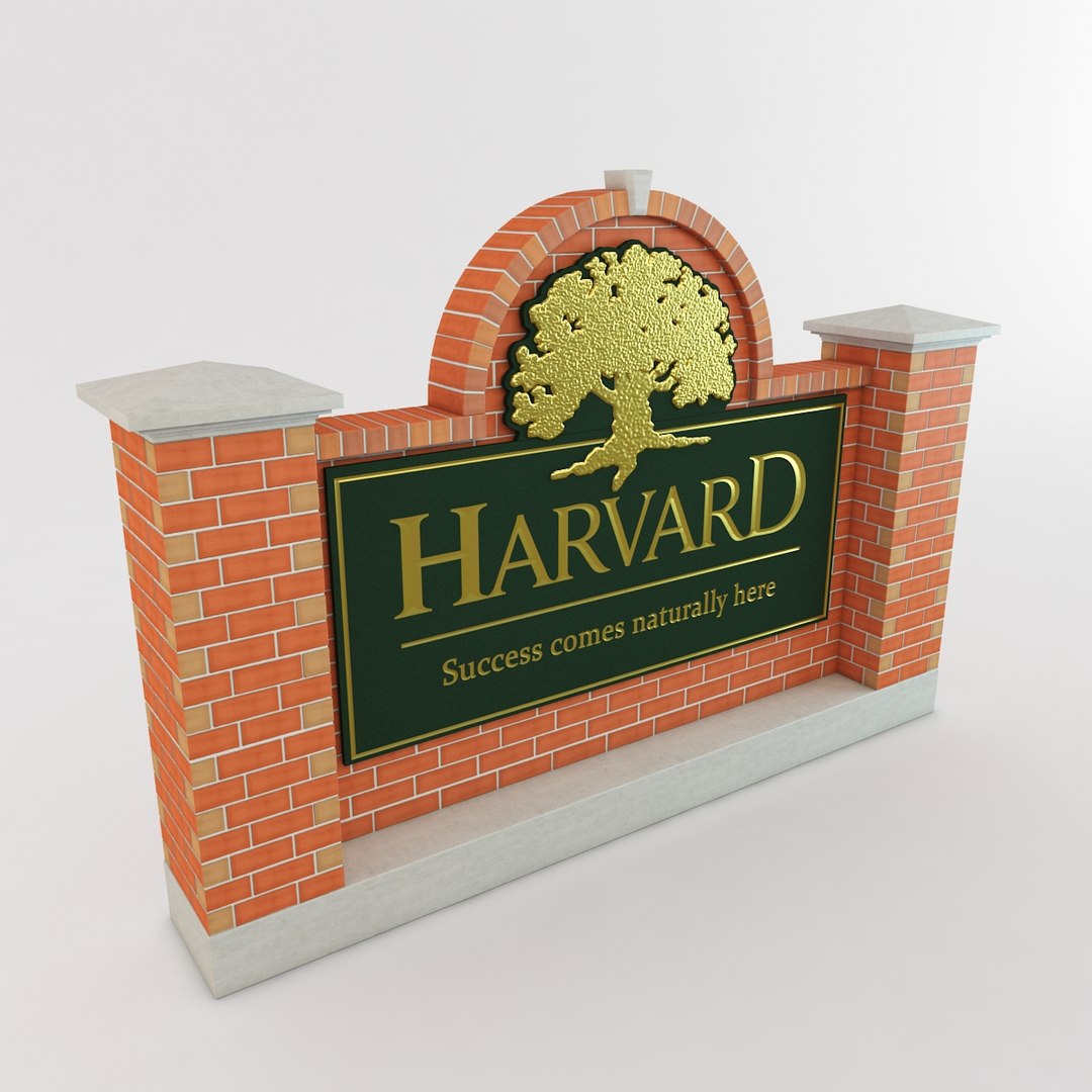 Obj Harvard Sign