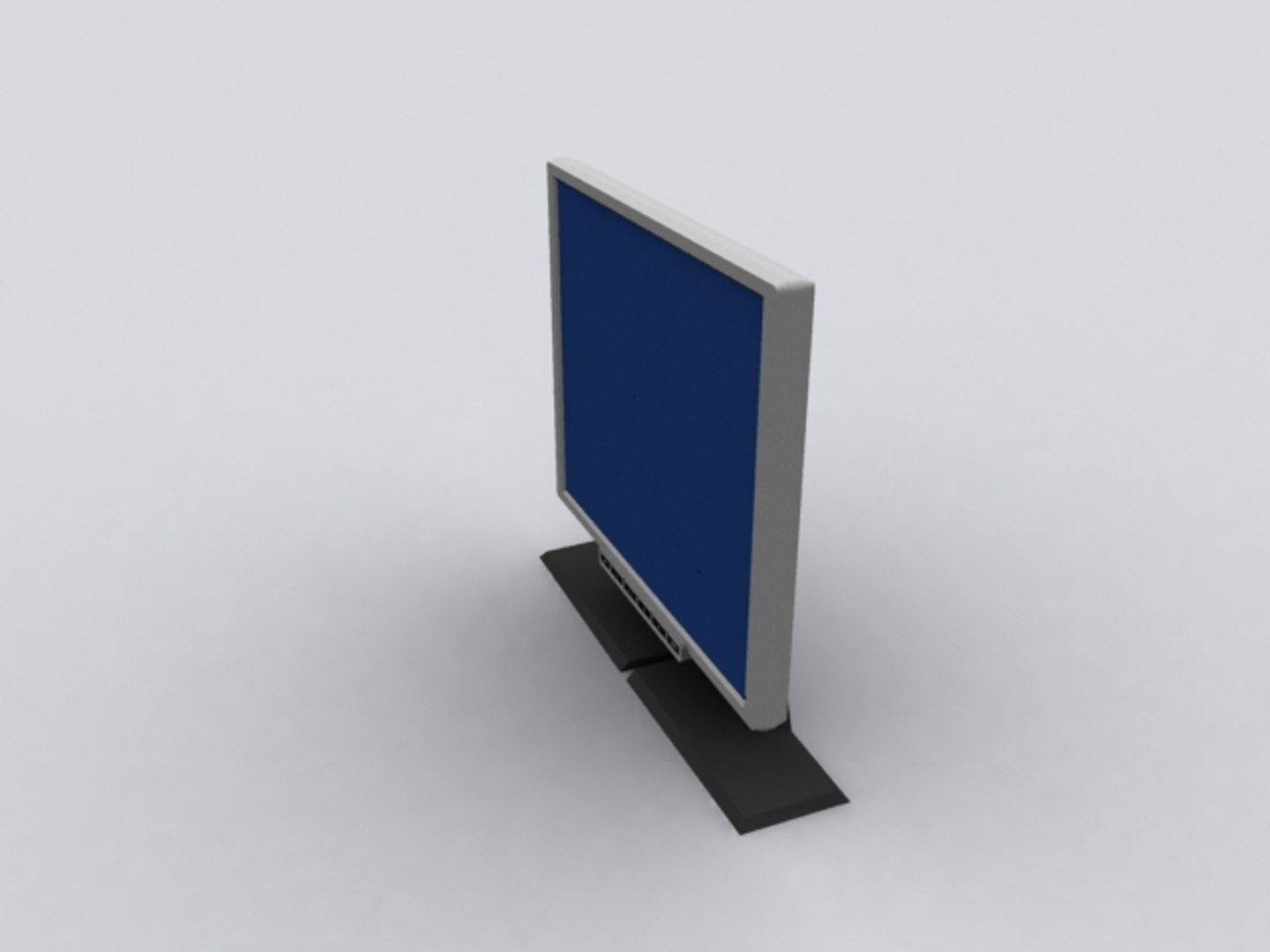3d Model Lcd Monitor Benq Fp91g