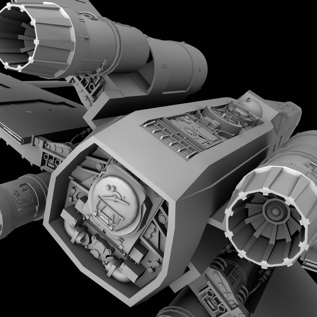 3D rebel x-wing fighter star wars model - TurboSquid 1341869