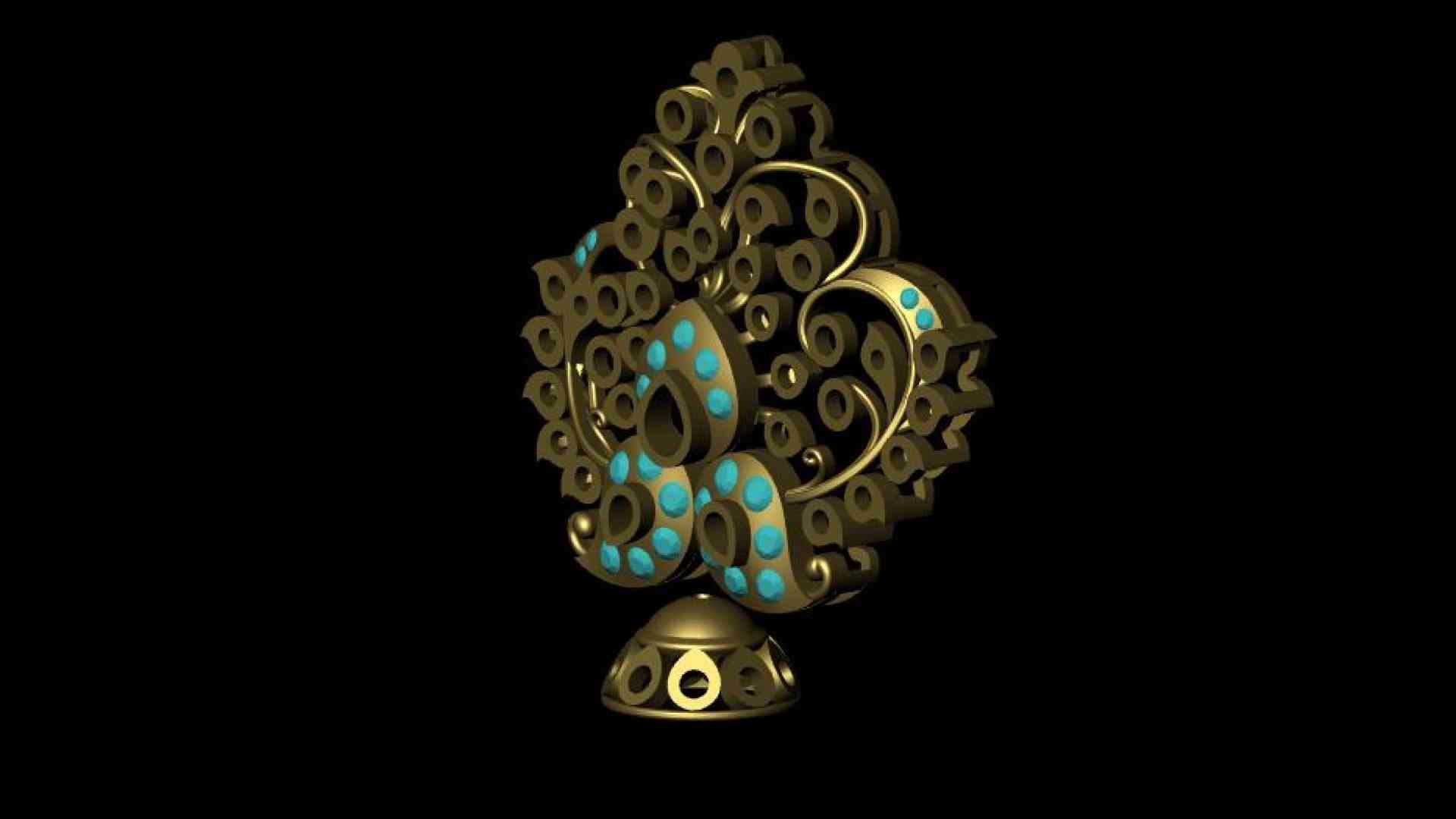 3D model close setting pendent - TurboSquid 1812001