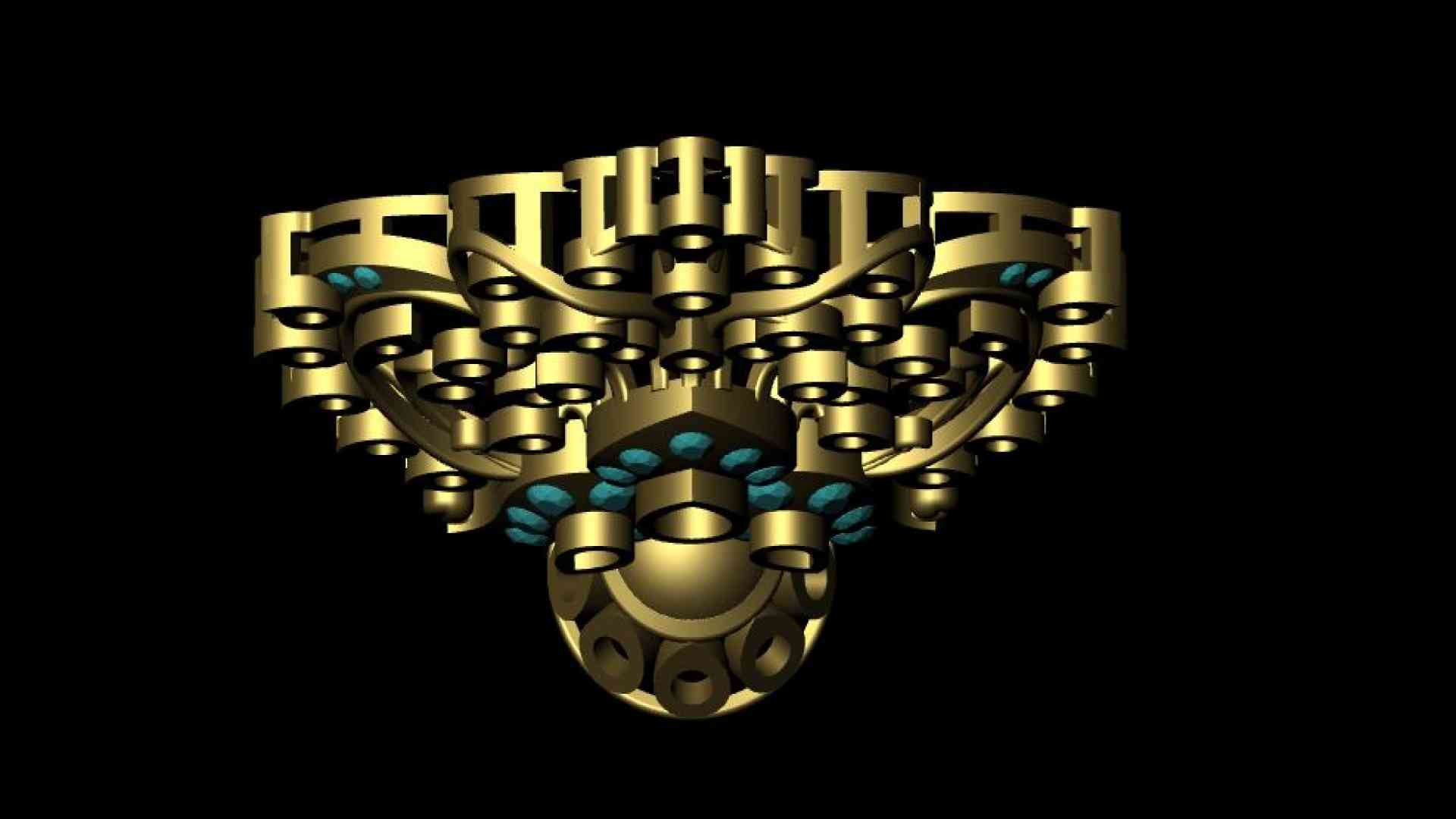 3D model close setting pendent - TurboSquid 1812001