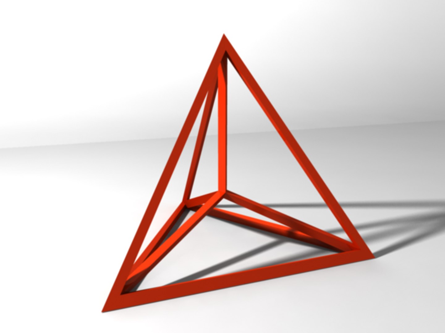 Tetrahedron 3d Tetrahedron Nets, Faces, Edges, And Vertices. Geometric