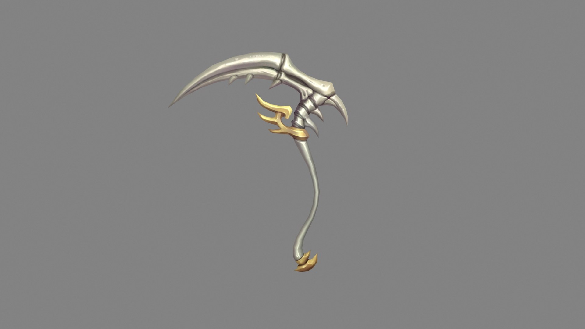 Cartoon Bone Sickle 3D - TurboSquid 2276867