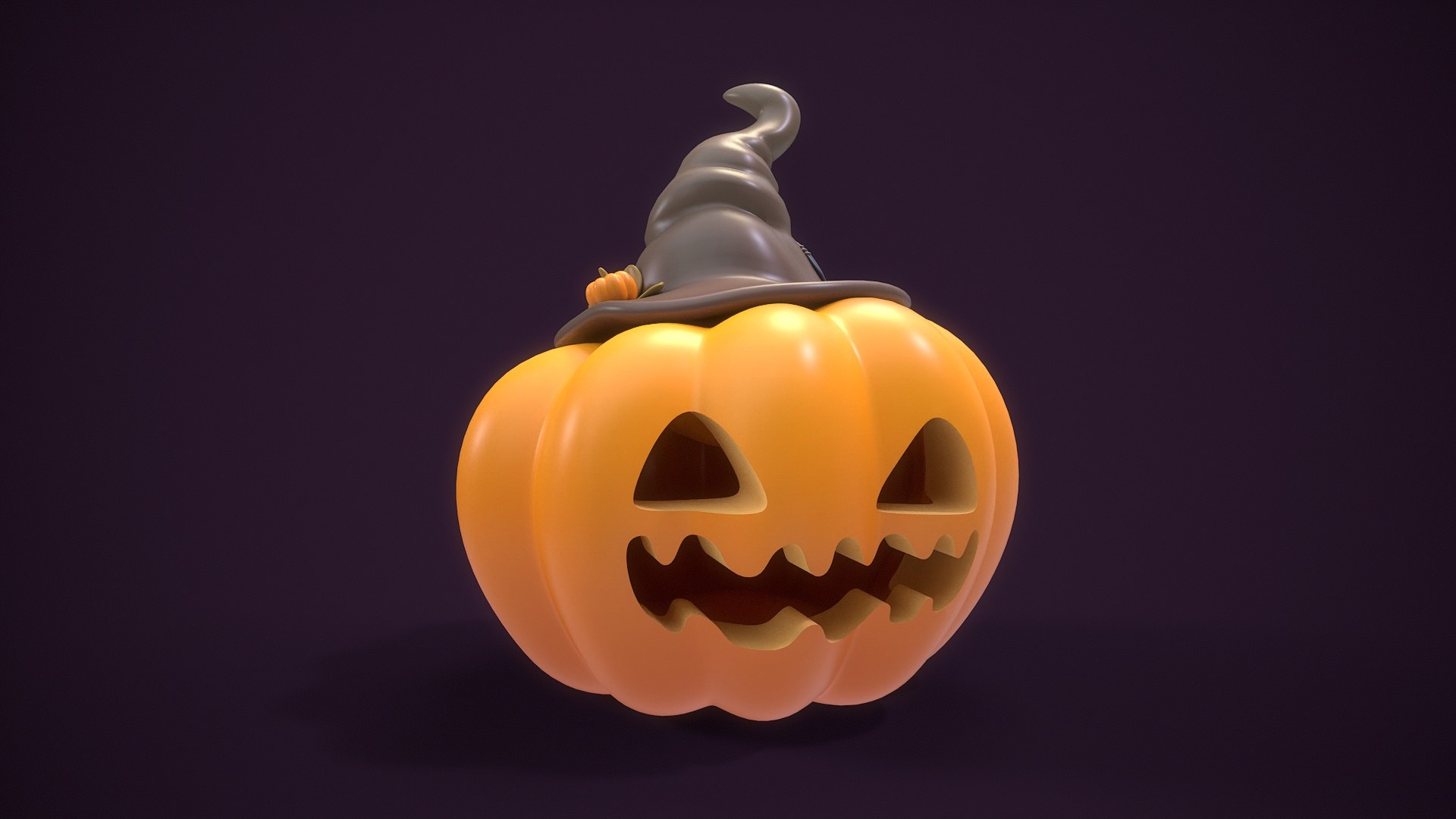 Pumpkin 3D Model - TurboSquid 2141308