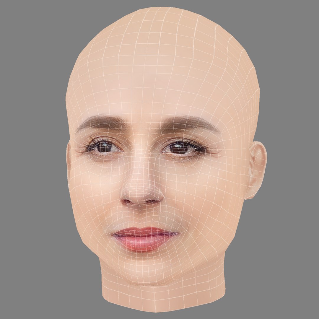 3D Aya Cash Head - No Hair - Low Poly Head For Game - TurboSquid 2310006