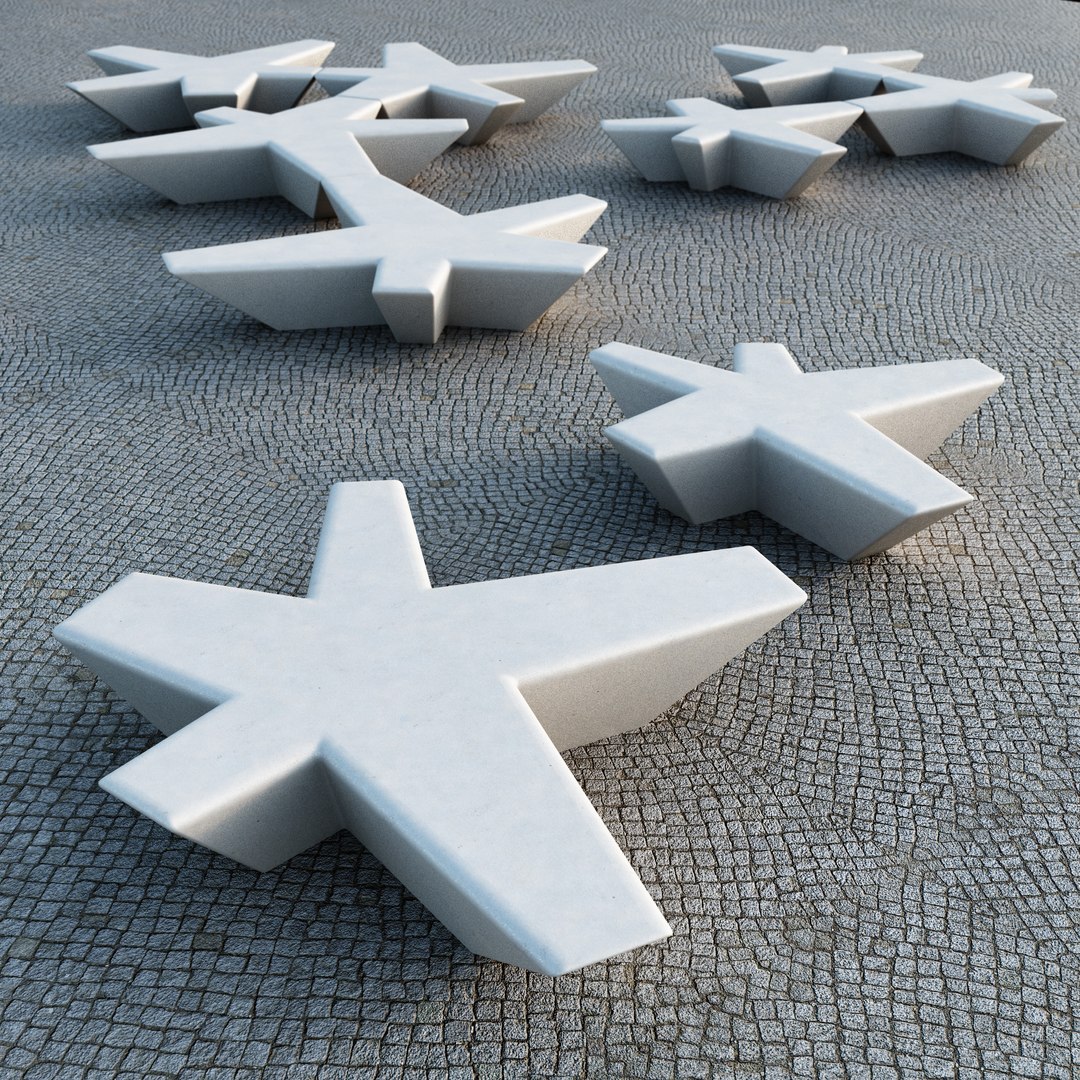 3d Planters Escofet Model