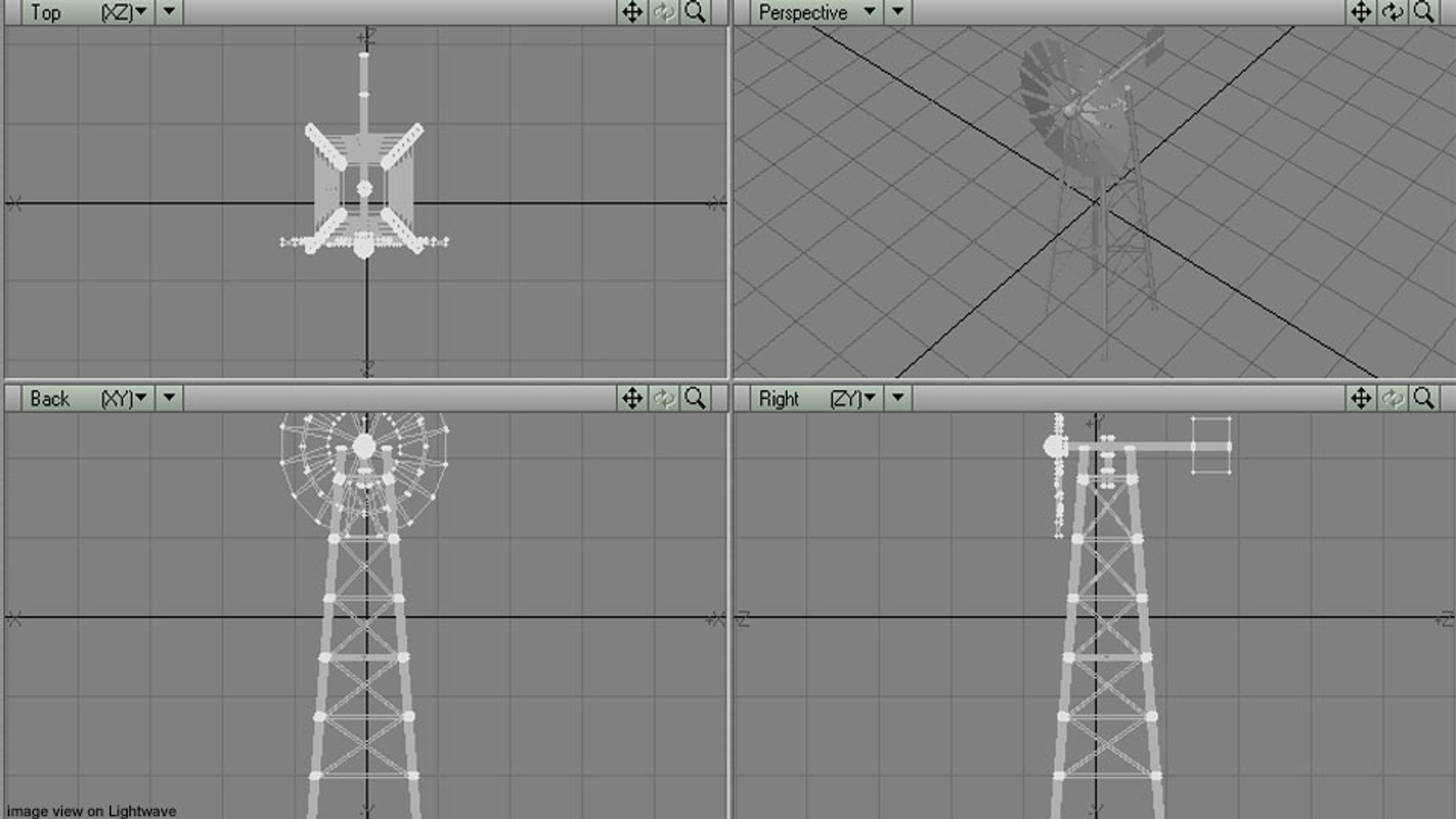 Wind Windmill 3d Model