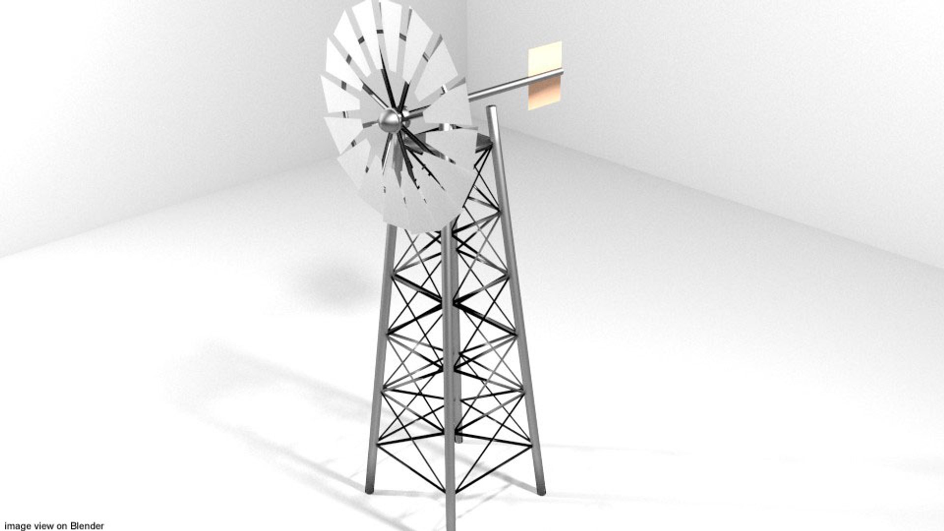 Wind Windmill 3d Model