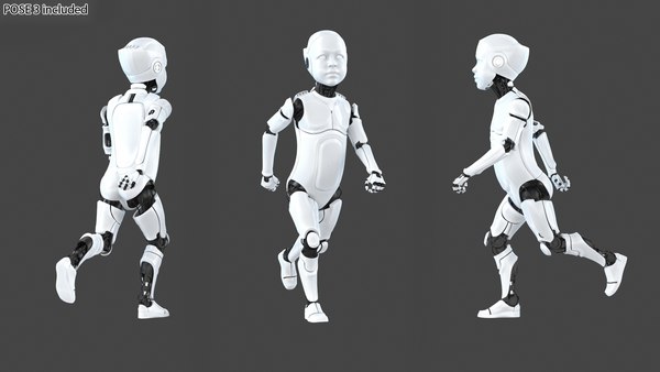 modelo 3d Plataforma de la familia de robots Cyborg - TurboSquid 2113781