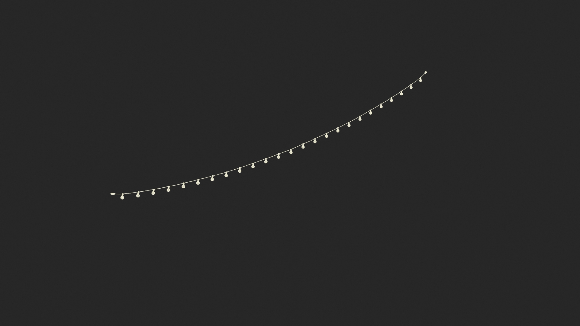 Outdoor String Lights3D模型 - TurboSquid 1997406