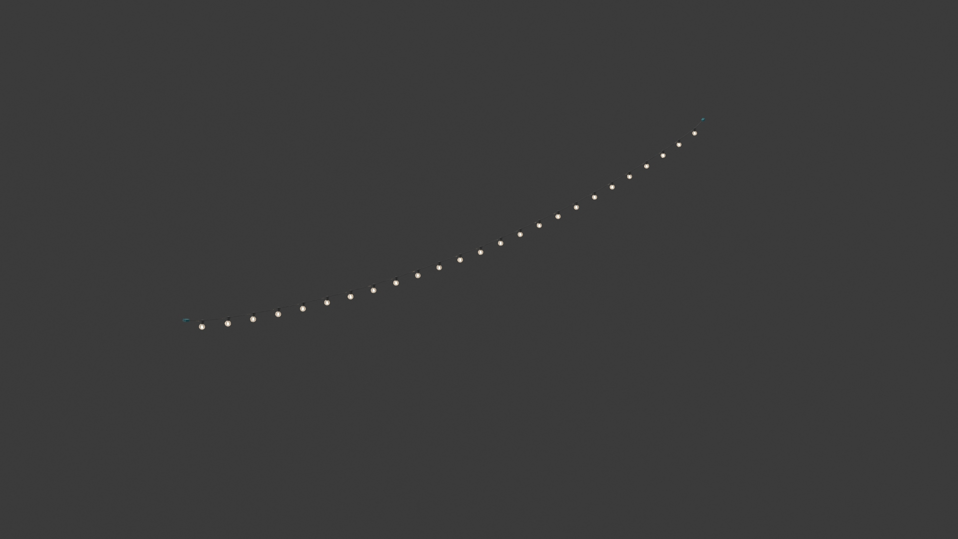 3D Model Outdoor String Lights - TurboSquid 1997406