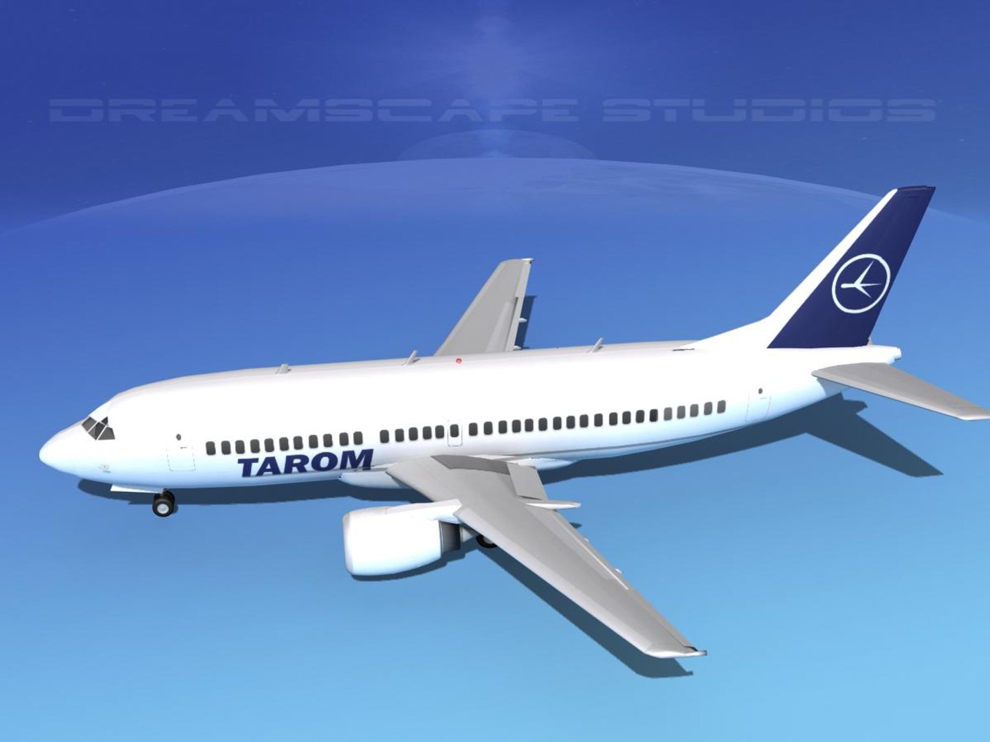 3d boeing 737 737-300 model