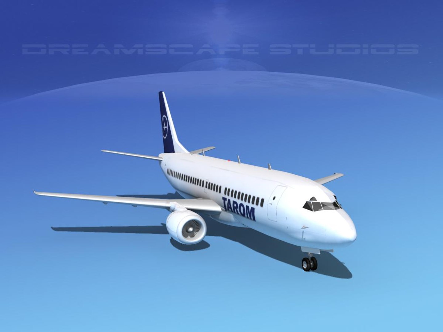 3d boeing 737 737-300 model