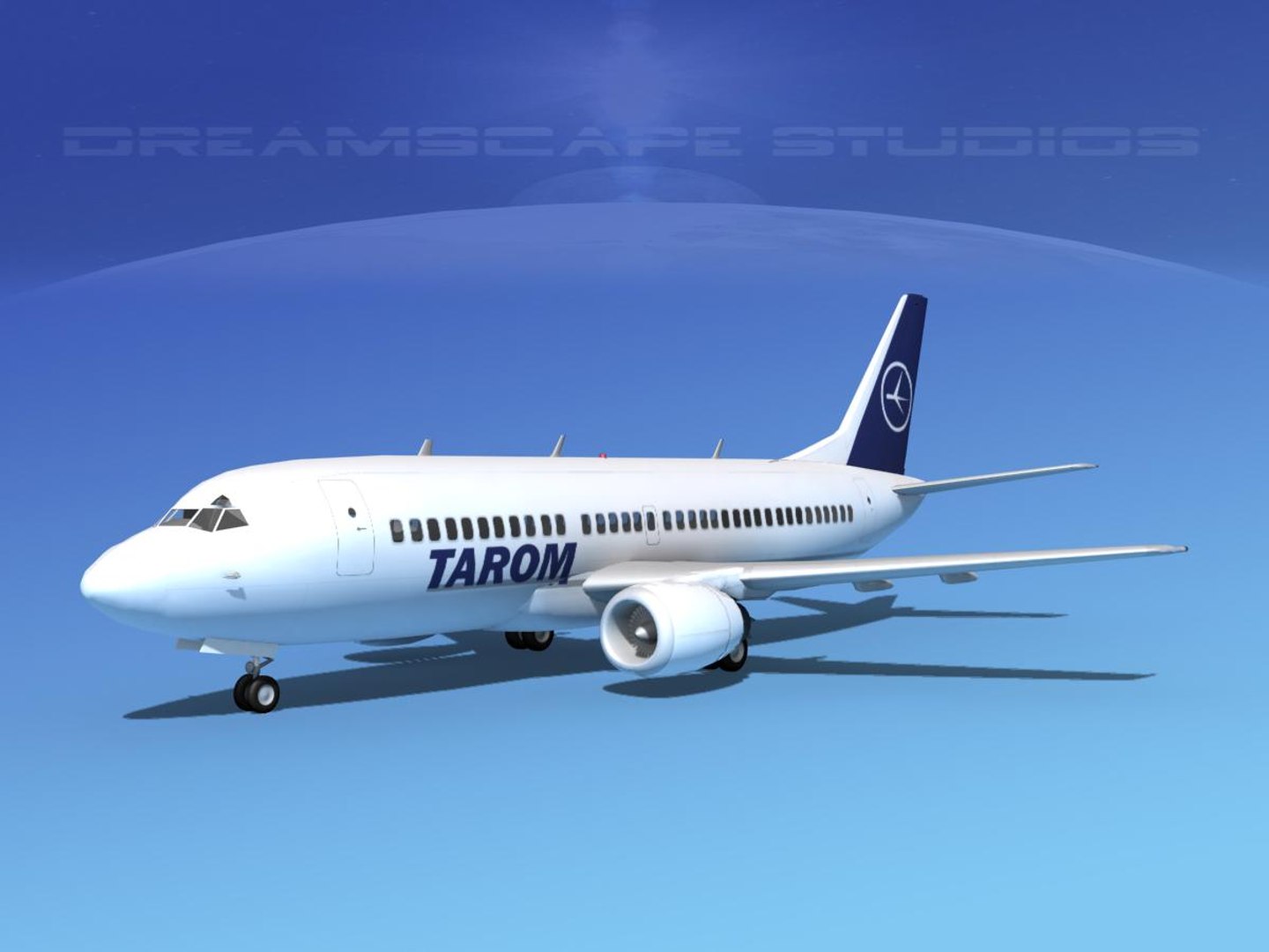 3d boeing 737 737-300 model