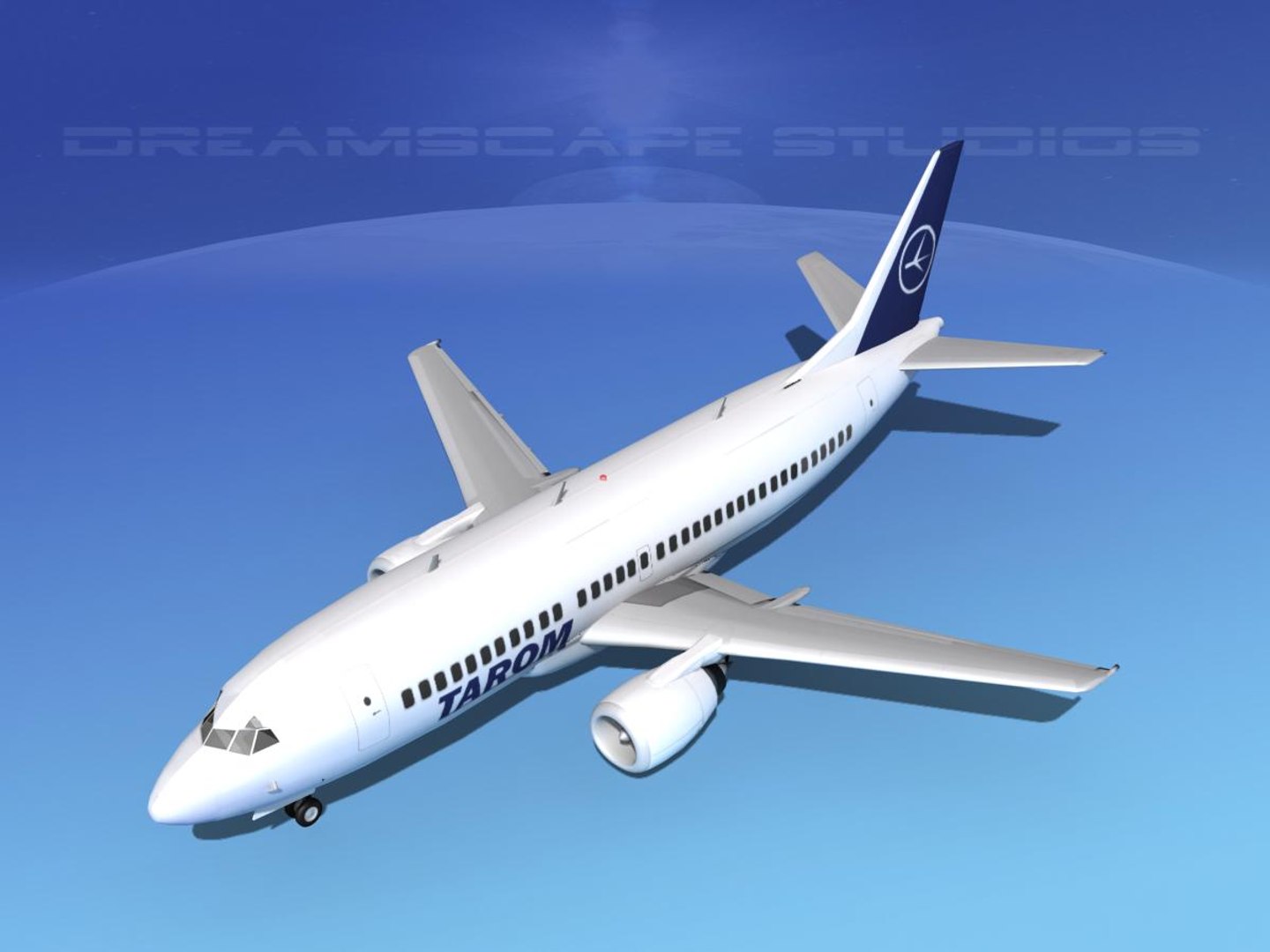 3d boeing 737 737-300 model