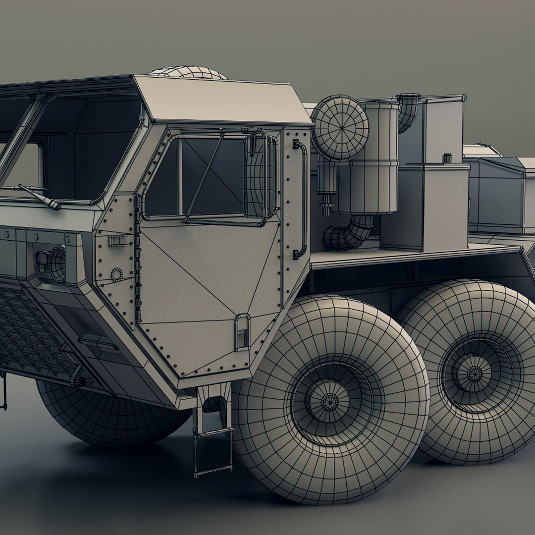 3d hemtt vehicle