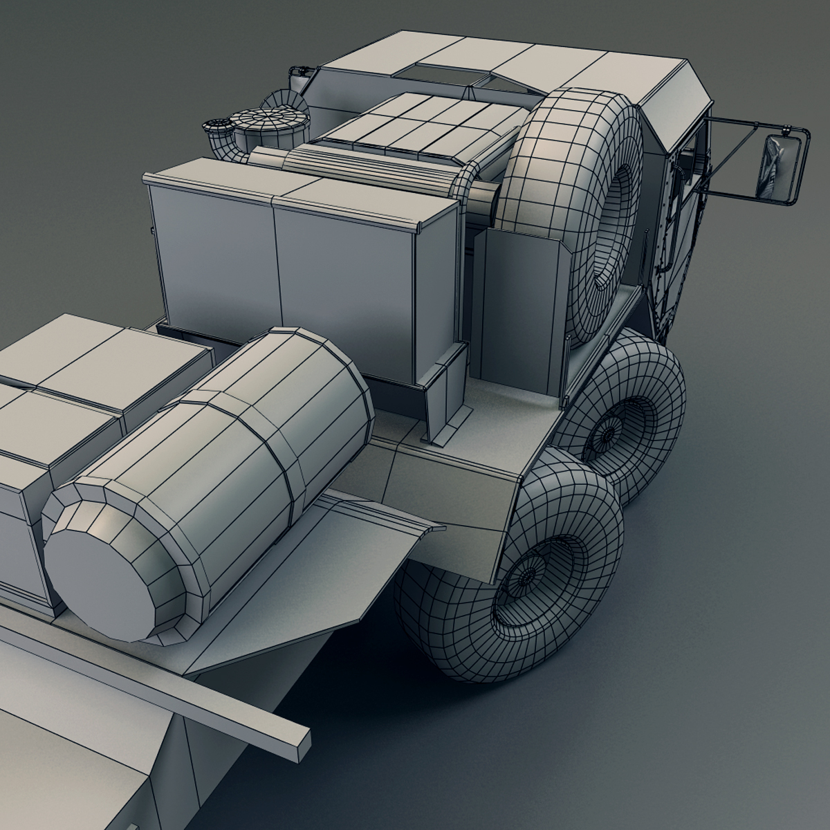 3d hemtt vehicle
