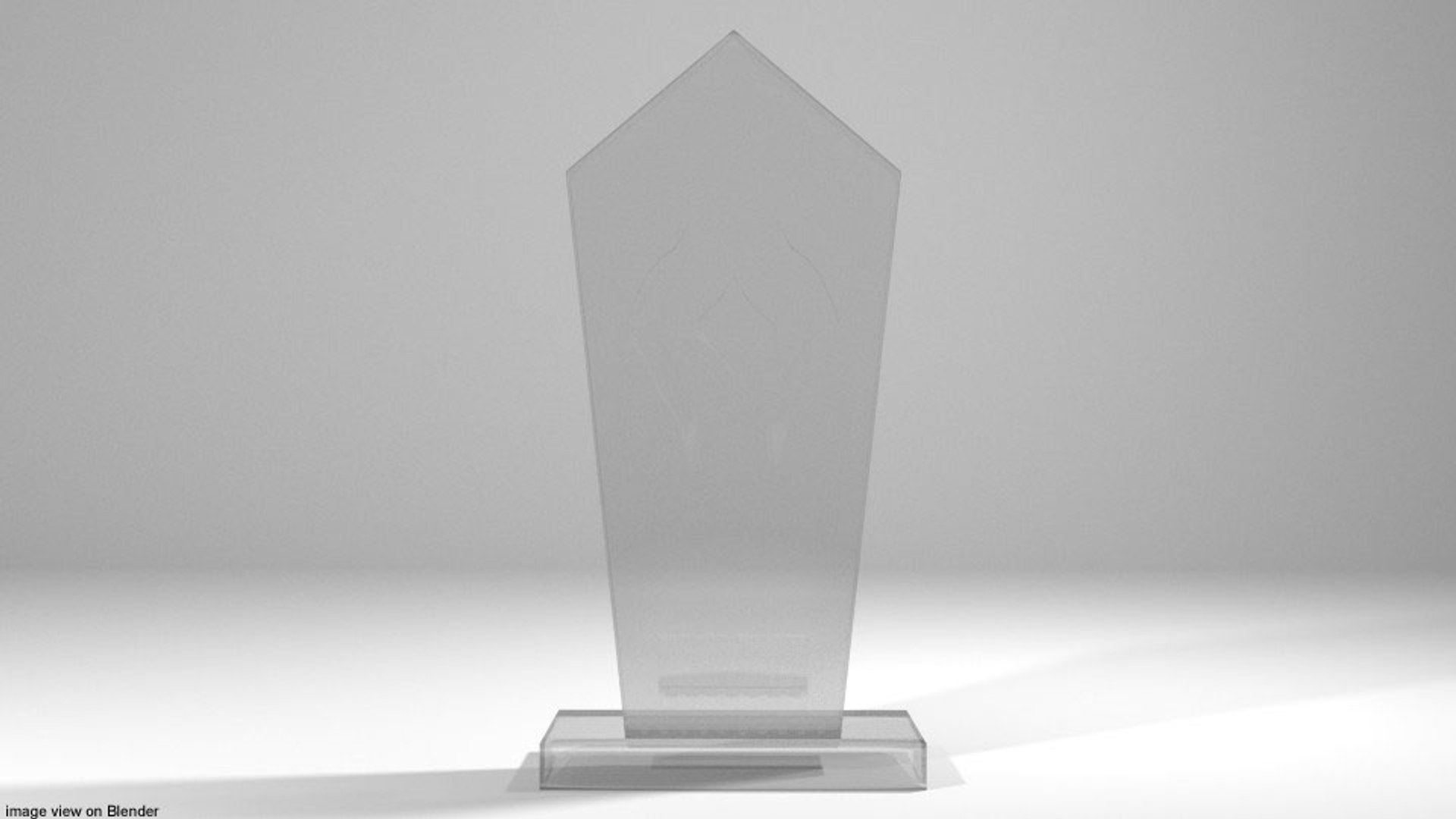 Glass Trophy 3D Model - TurboSquid 1290466