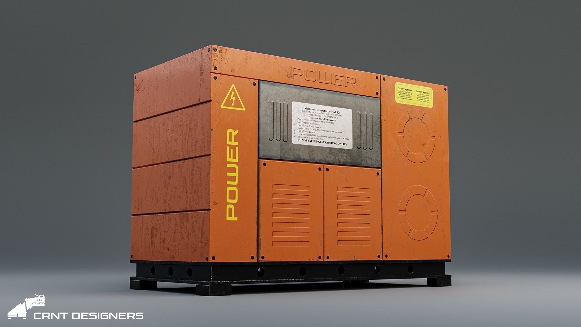 Power Generator 3D Model - TurboSquid 2288473