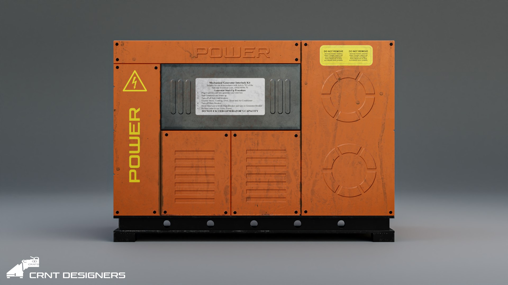 Power Generator 3D Model - TurboSquid 2288473