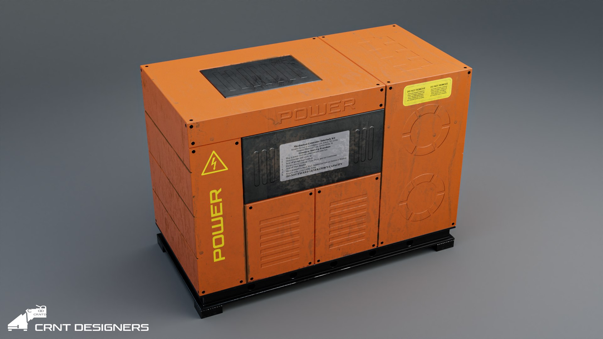Power Generator 3D Model - TurboSquid 2288473