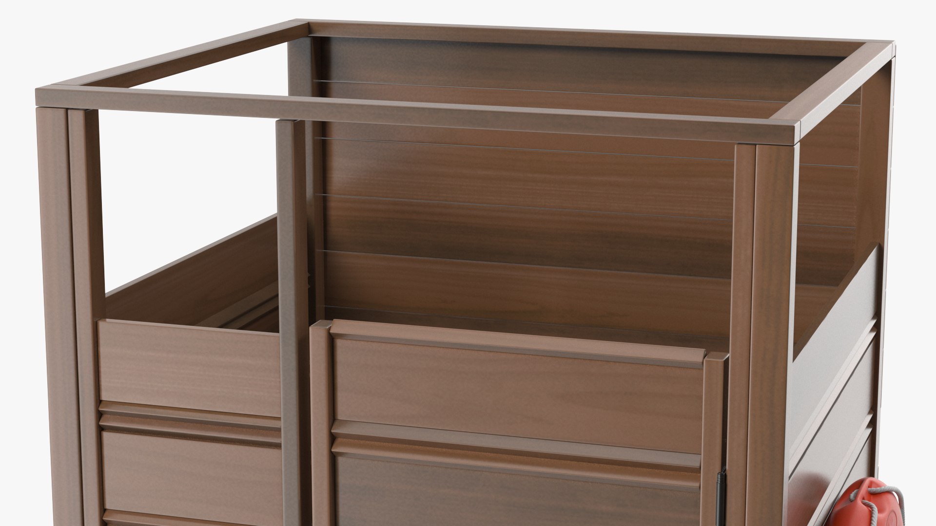 Wooden Dressing Cabin 3D Model - TurboSquid 1769449