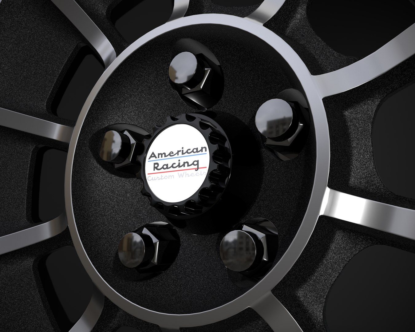 Vector Rim American Racing Model - TurboSquid 1539429