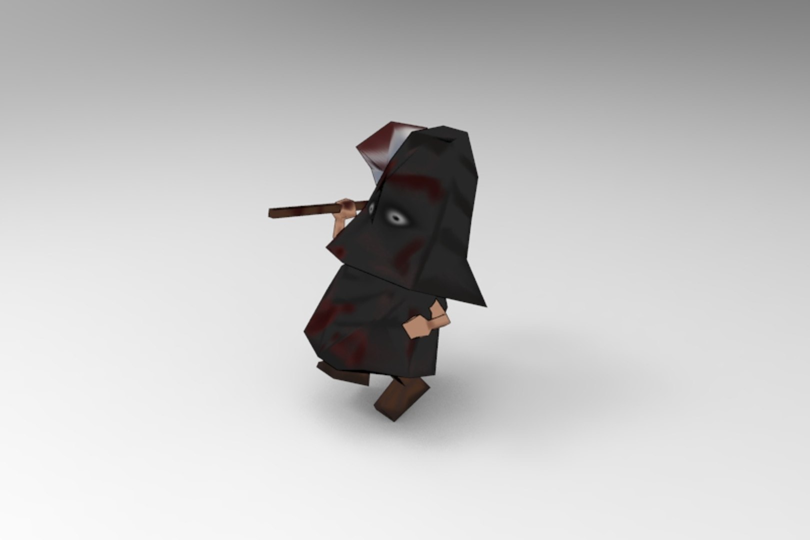 executioner rigged 3d max