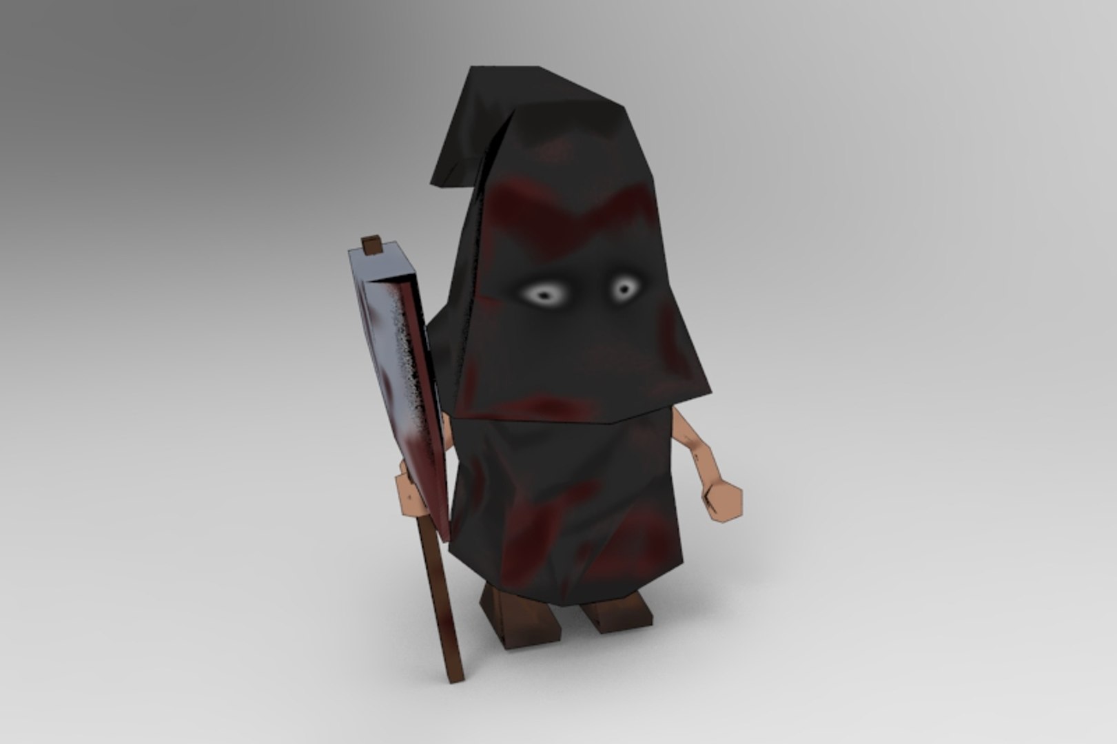 executioner rigged 3d max