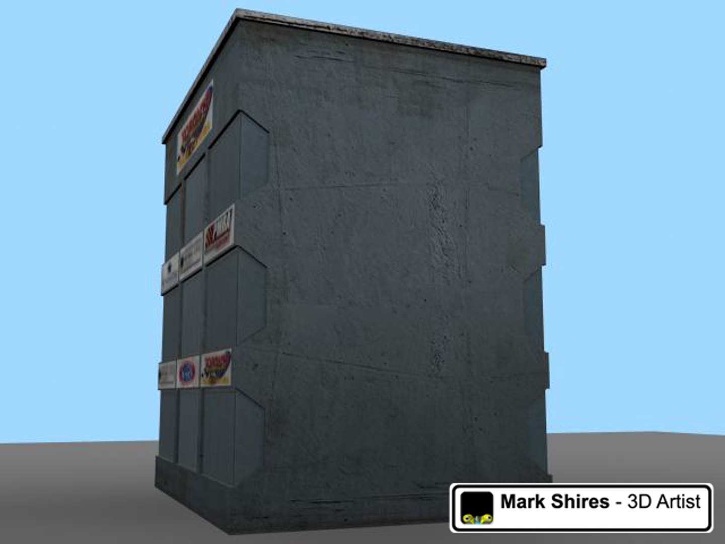 3d race control building