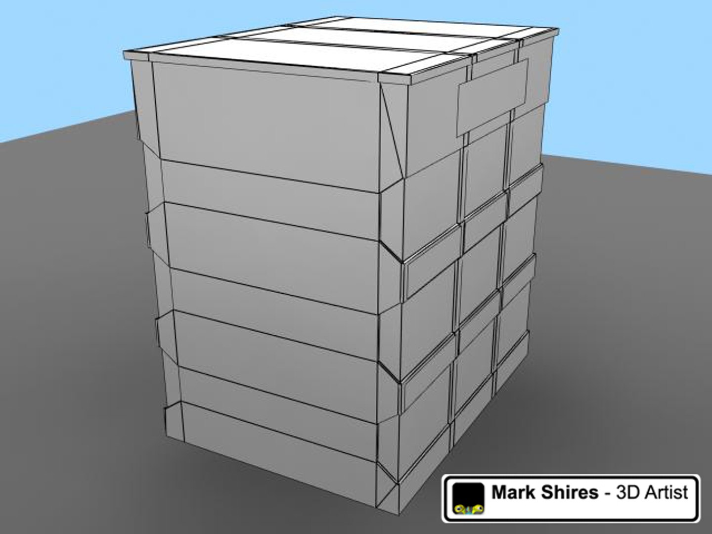 3d race control building