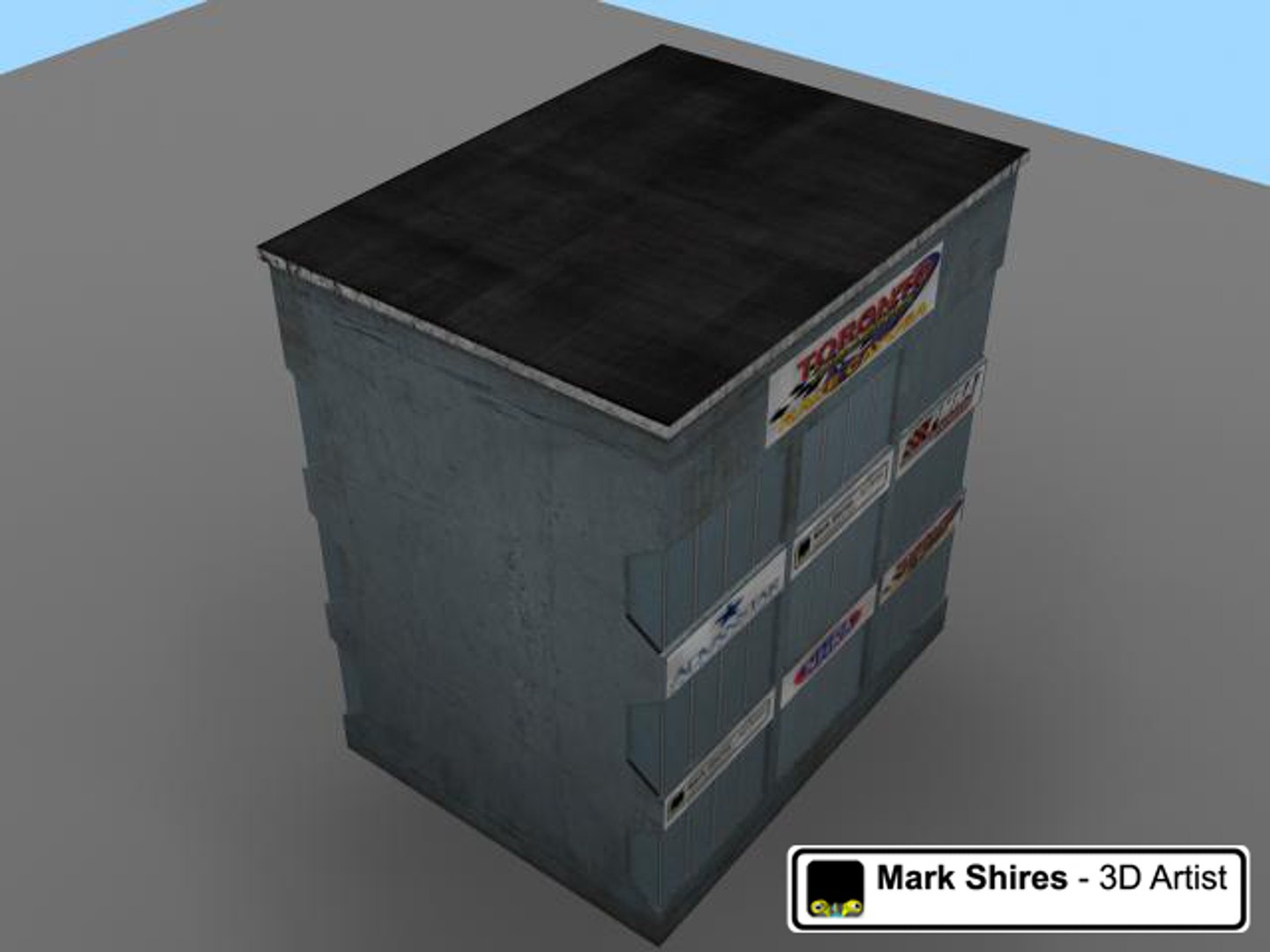 3d race control building