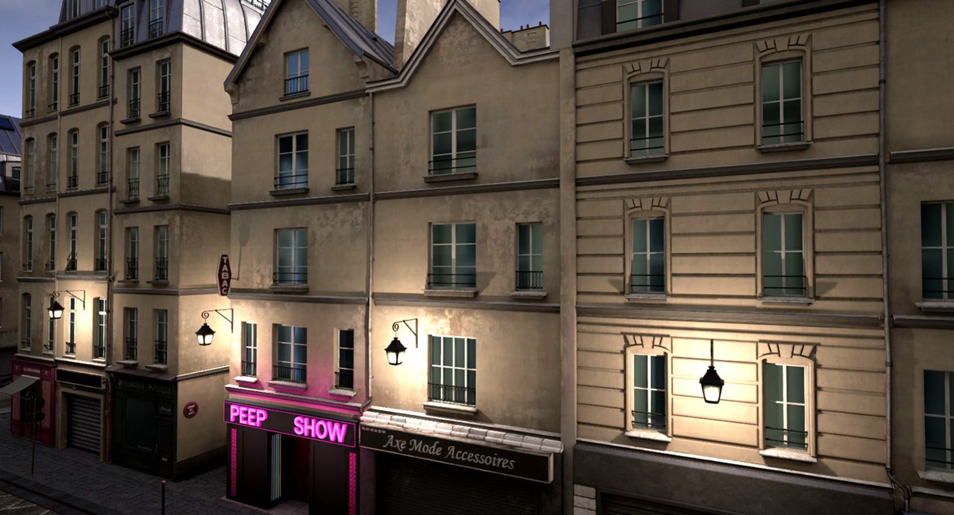 Paris City Modular - Model - TurboSquid 1328588