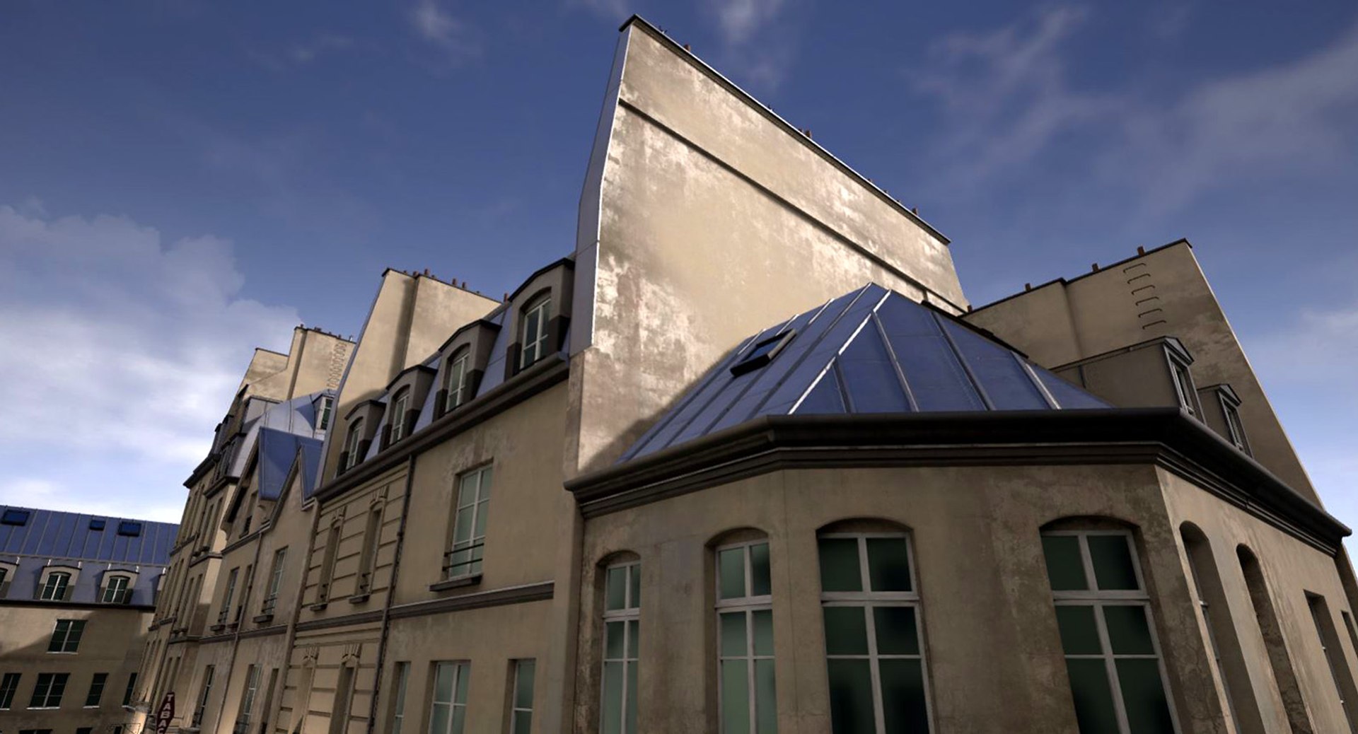 Paris City Modular - Model - TurboSquid 1328588