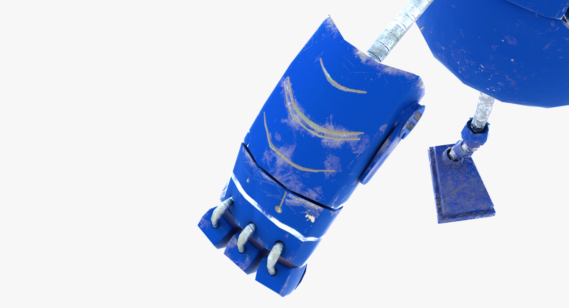 Robot Cute Bot 3d Model