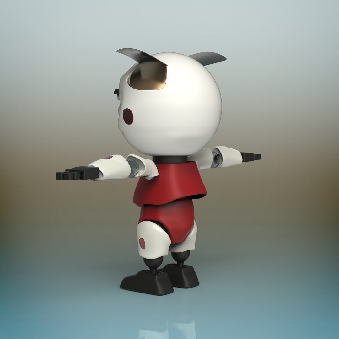 3D Baby Robot Model - TurboSquid 1388365