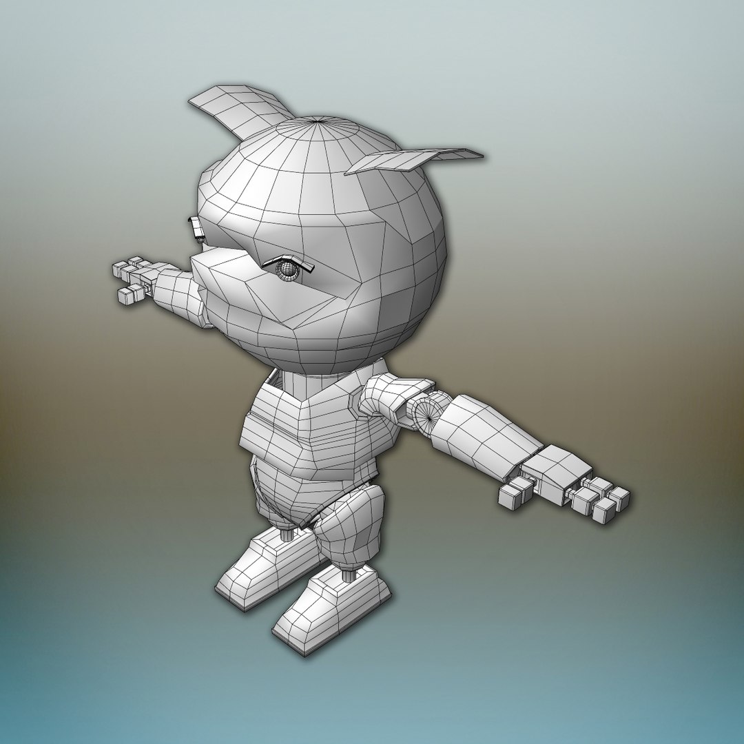 3D Baby Robot Model - TurboSquid 1388365