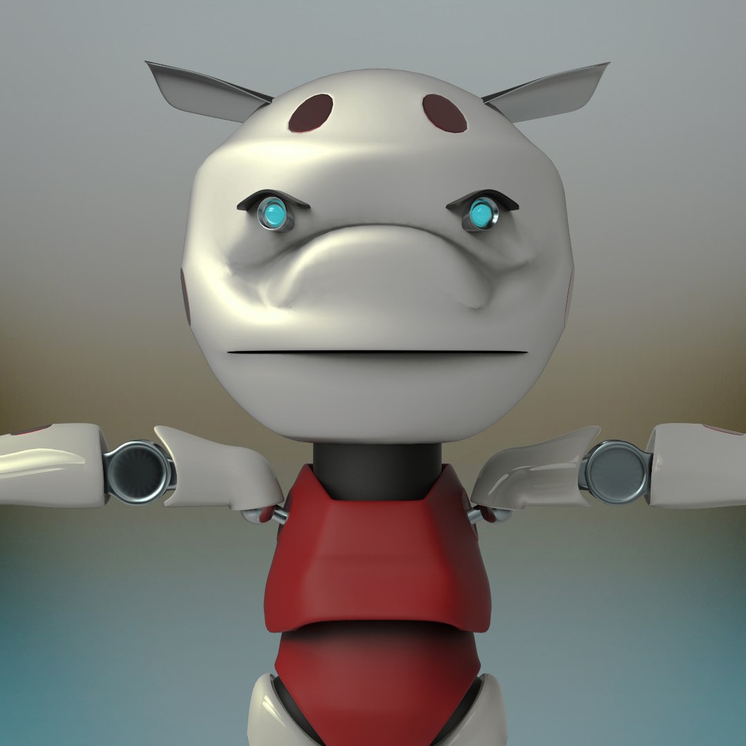 3D Baby Robot Model - TurboSquid 1388365