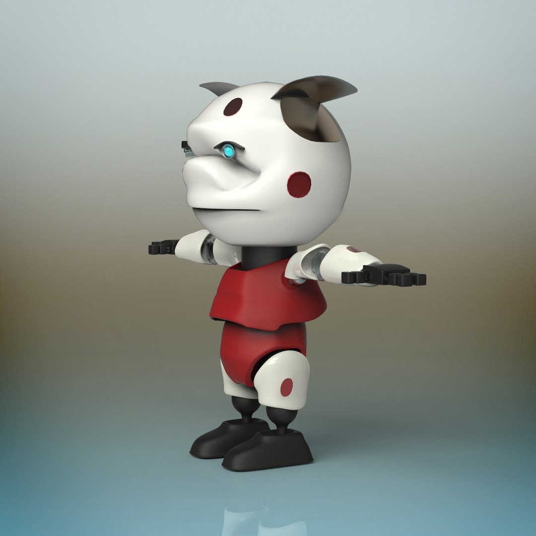 3D Baby Robot Model - TurboSquid 1388365