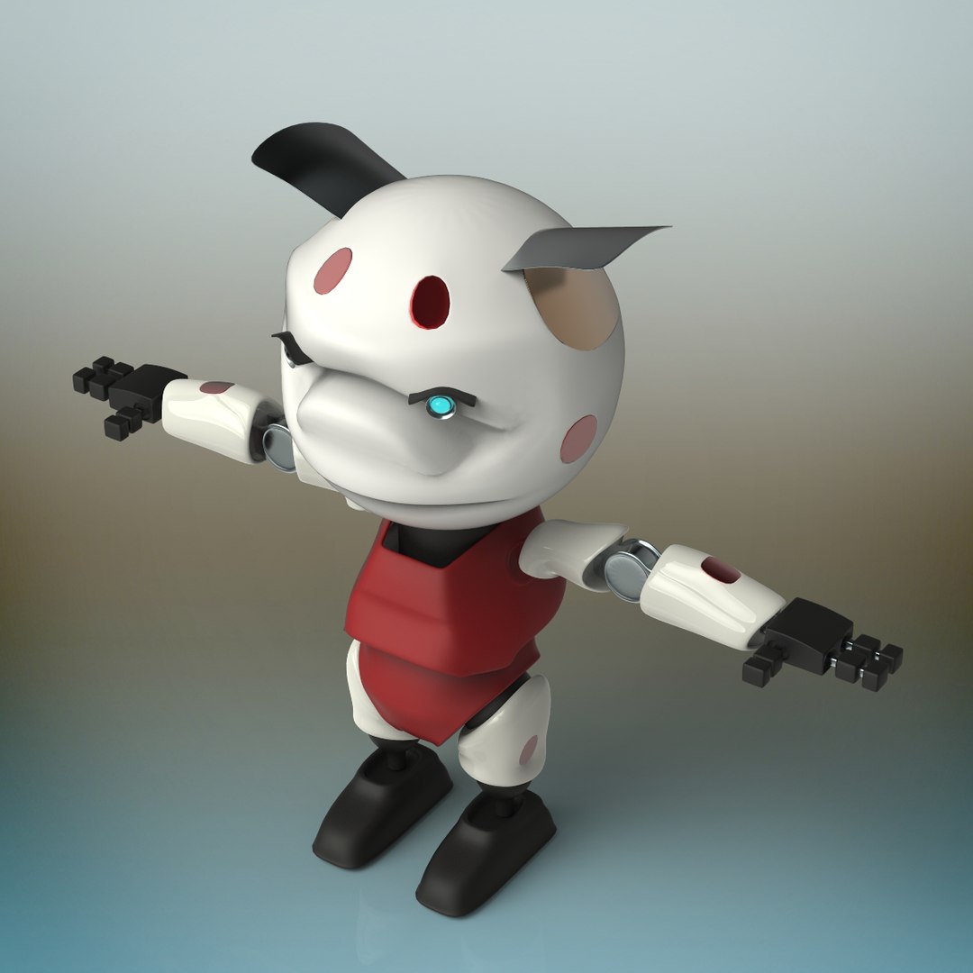 3D Baby Robot Model - TurboSquid 1388365