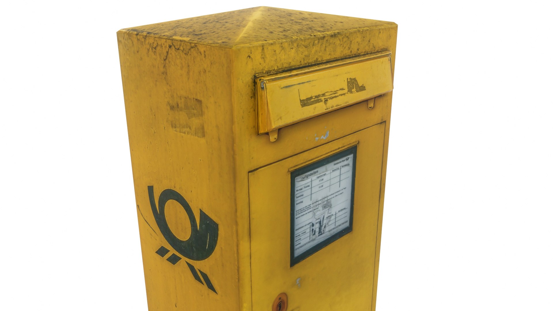 German Mailbox lowpoly 3D model - TurboSquid 1801833