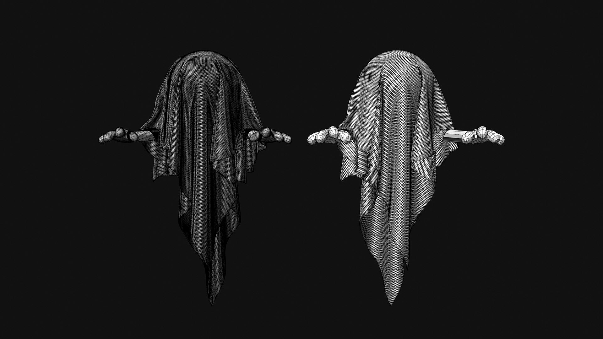 Ghost Model - TurboSquid 2132199