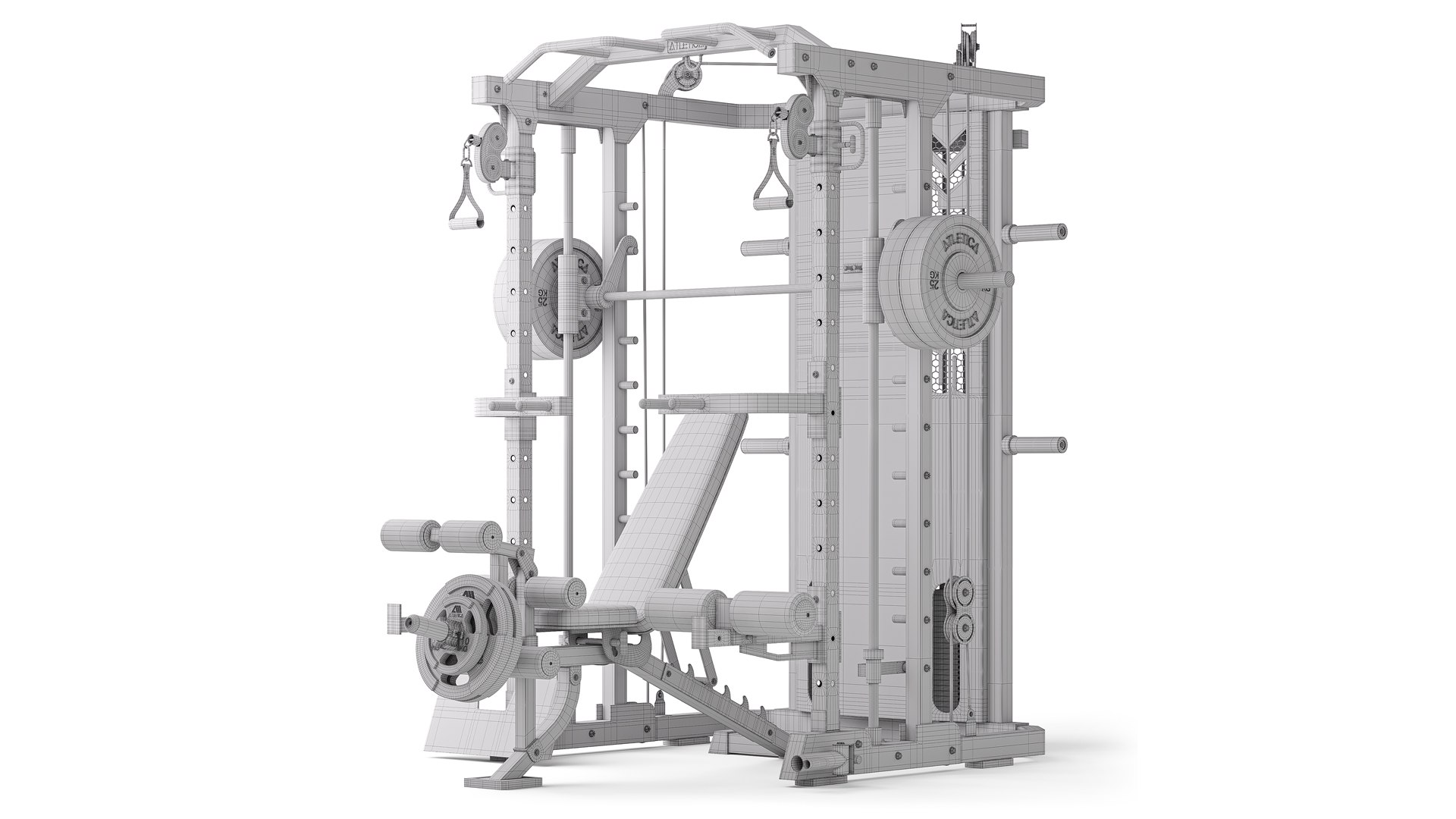 SWAT Multi Press 3D Model - TurboSquid 2303590