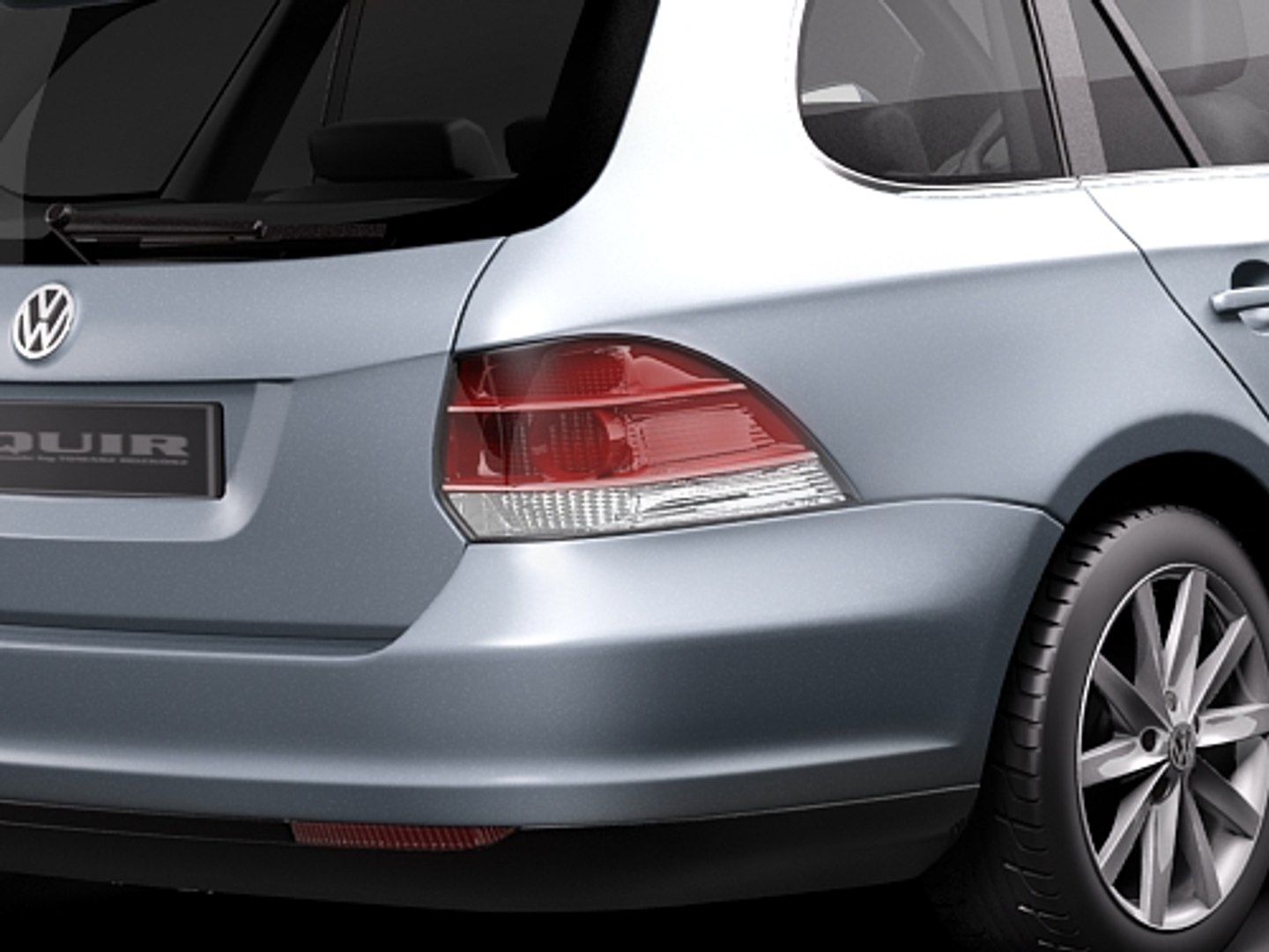 Volkswagen Golf Vi 6 3d Model