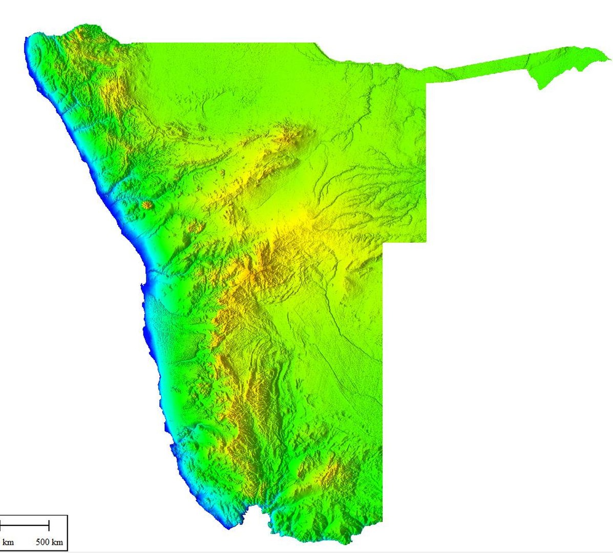 Namibia Terrain Elevation - Exquisite Landscape 3D Model - TurboSquid ...