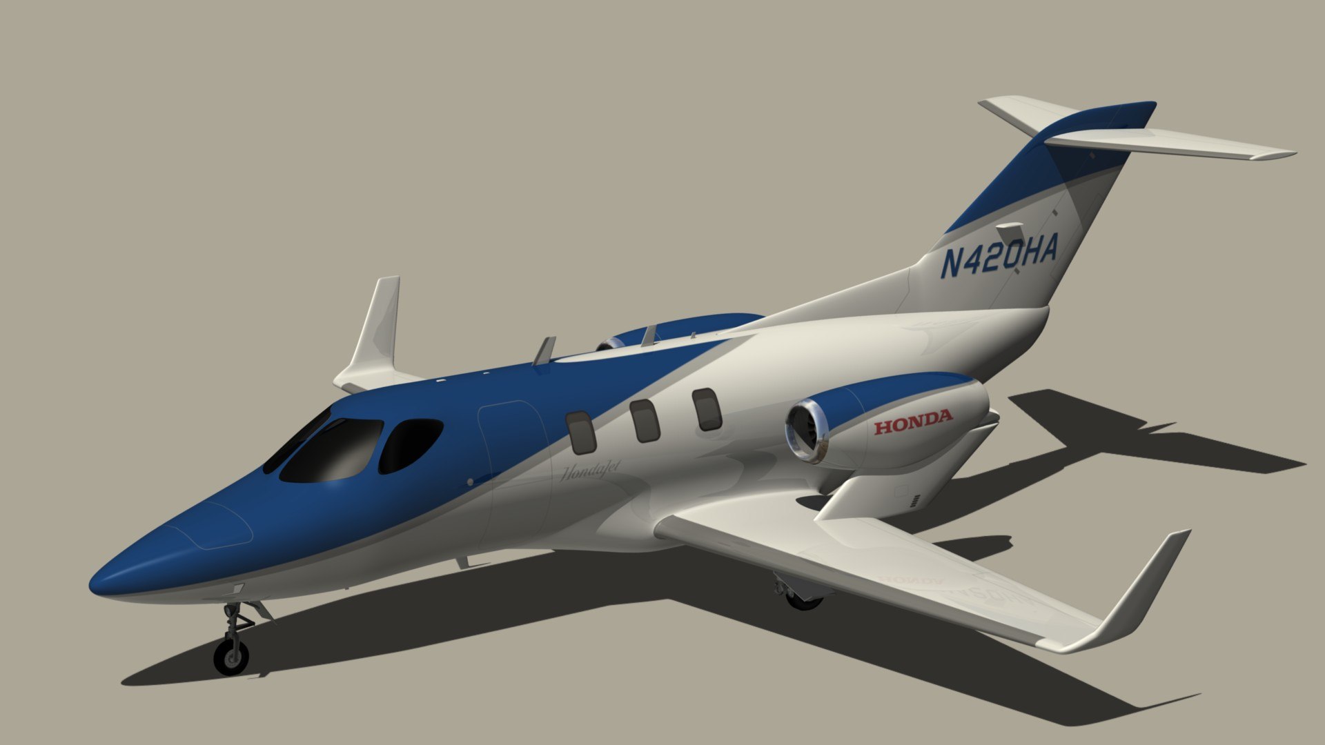 3d Honda Ha-420 Hondajet