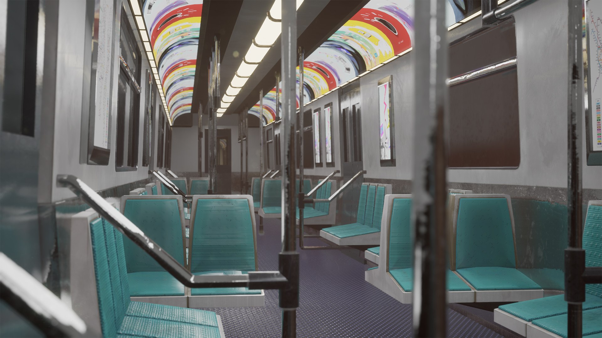 3D Modular Train 33 Assets Model - TurboSquid 2114449