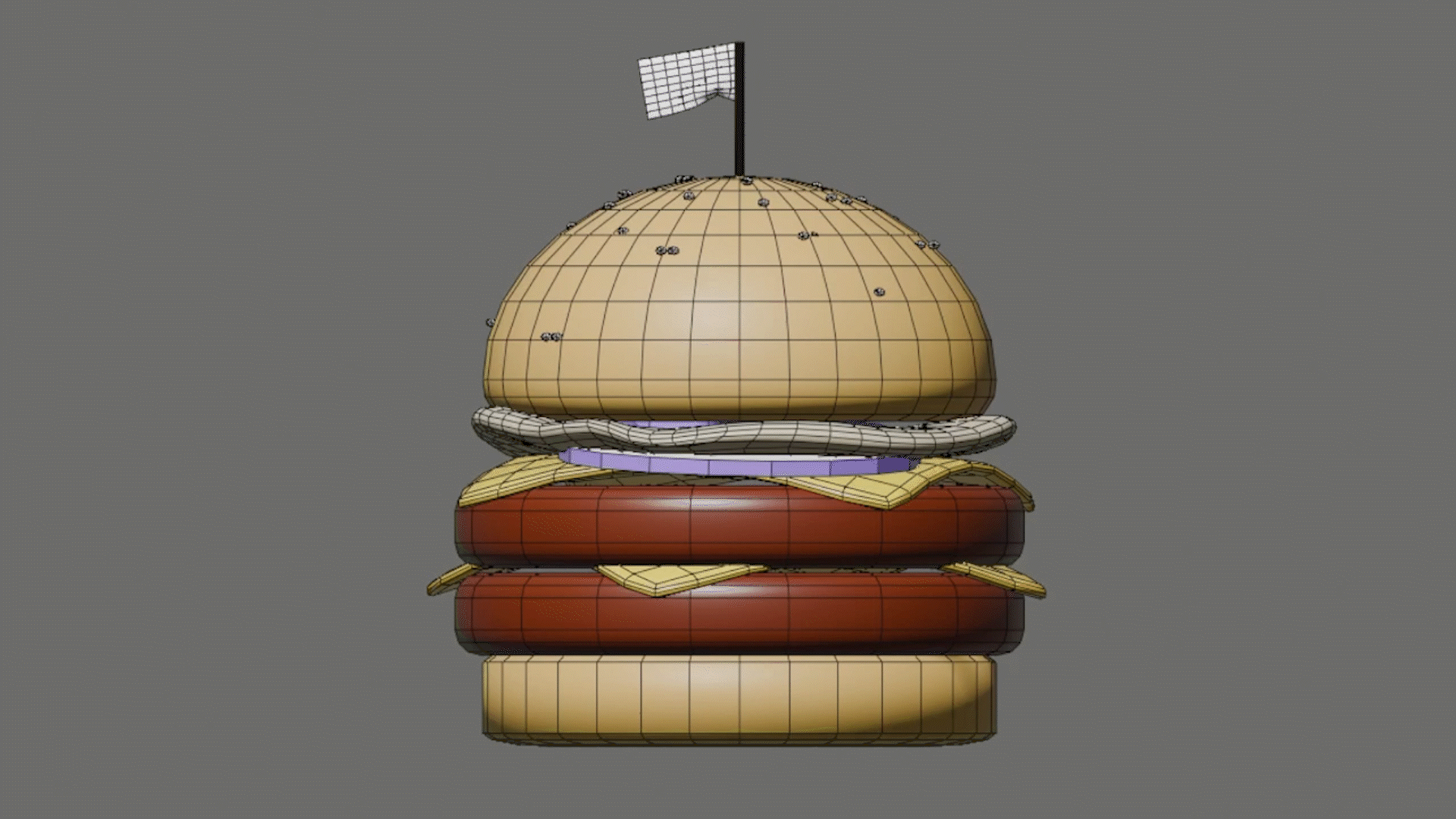 BURGER 3D Model - TurboSquid 2274591