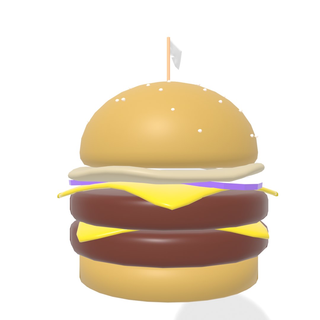 BURGER 3D Model - TurboSquid 2274591