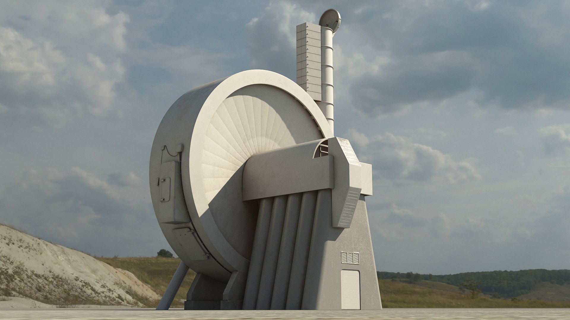 SpinLaunch Space Launch System 3D - TurboSquid 2120044